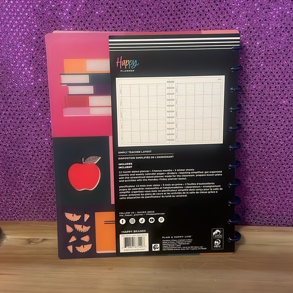 Happy Planner | Office | Happy Planner Simply Teacher Layout | Poshmark